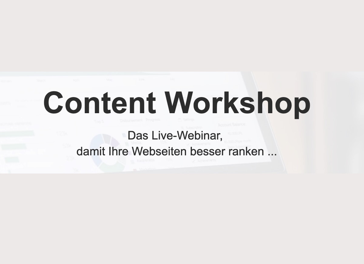 Content Workshop